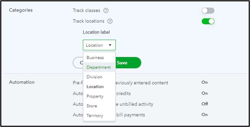 QuickBooks Online Mapping FAQ