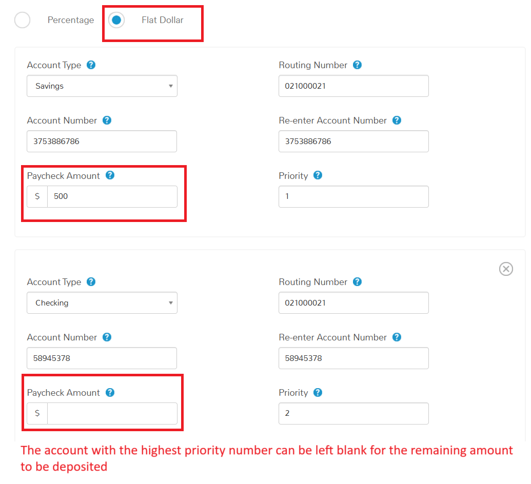 Employee Self Service - Submitting Direct Deposit Information