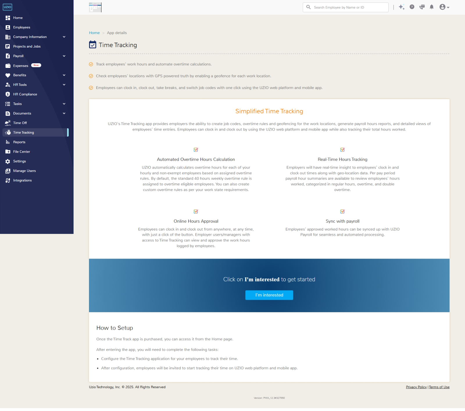Getting Started with Time Tracking Module