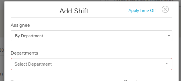 How to Create and Delete Shift